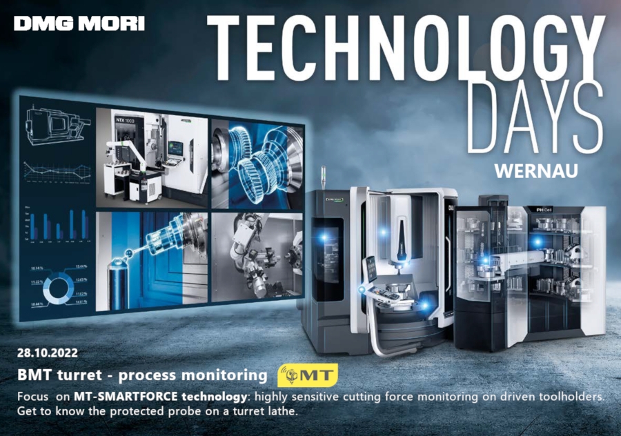 M.T. S.r.l. – DMG MORI Technology Days (Wernau), October 28, 2022